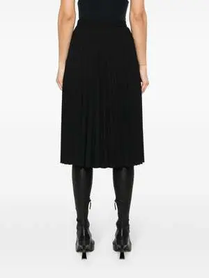 Givenchy 4g-plaque Pleated Midi Skirt
