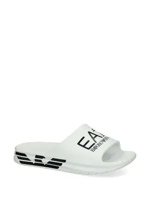 EA7 Crusher Distance Logo-print Slides