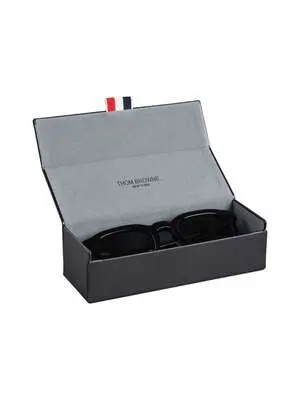 Thom Browne Round-frame Tinted Sunglasses