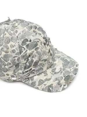 DIESEL Camouflage-patterned C-steven Cap