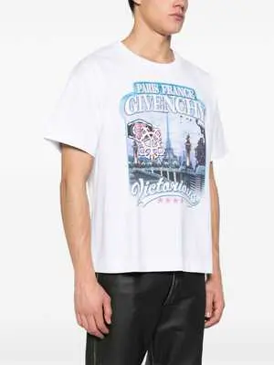 Givenchy World Tour Boxy Fit T-shirt In Cotton