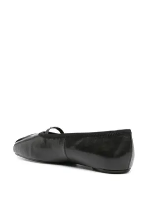 Givenchy 4g-plaque Pleated Ballerina Shoes