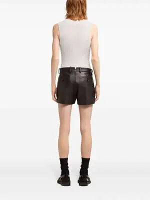 AMI Paris Ribbed Cotton Tank Top
