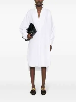 THE ROW Elinor Cotton Shirt Dress