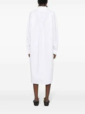 THE ROW Elinor Cotton Shirt Dress