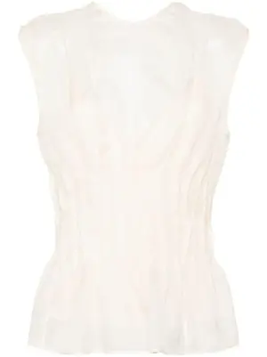 Khaite Westin Semi-sheer Blouse