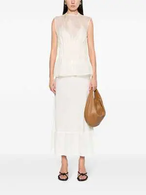 Khaite Westin Semi-sheer Blouse