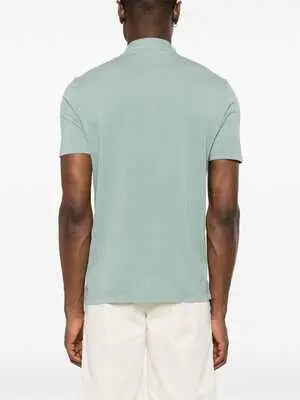 Fedeli Piqué-weave Polo Shirt - Green