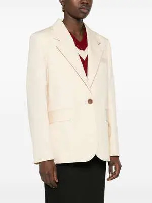Maison Kitsuné Tailored Cotton Blazer
