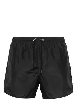 Neil Barrett Logo-tag Swim Shorts - Black