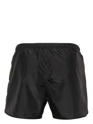 Neil Barrett Logo-tag Swim Shorts - Black