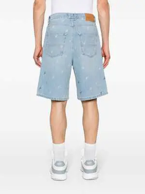 Axel Arigato Miles Mid-rise Denim Shorts