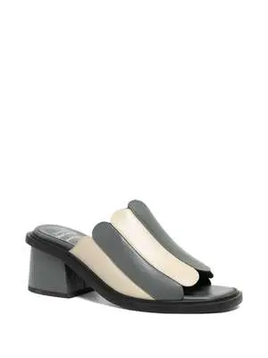 STUDIO CHOFAKIAN Studio 125 45mm Leather Sandals - Grey