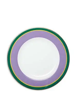 La DoubleJ Rainbow Dinner Plates - Purple
