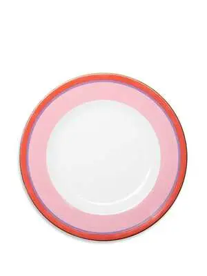 La DoubleJ Rainbow Dinner Plates - Pink