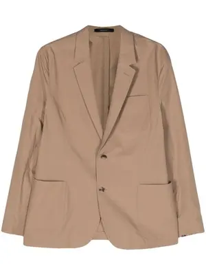 Paul Smith Single-breasted Cotton Blazer