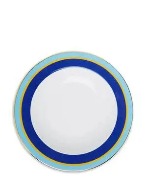La DoubleJ Rainbow Soup Plates - Blue