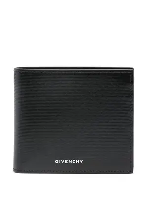 Givenchy 4g Classic Leather Wallet - Black