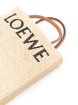 Loewe Raffia Tote Bag - Neutrals