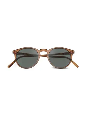 Oliver Spencer O'malley Sun Panto Frame Sunglasses