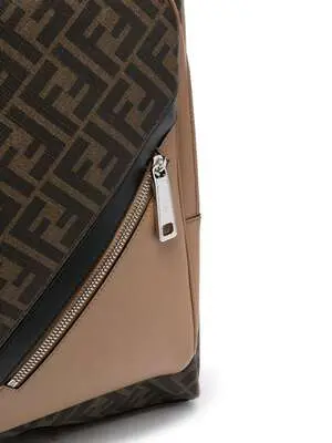 Fendi Monogram-pattern Backpack