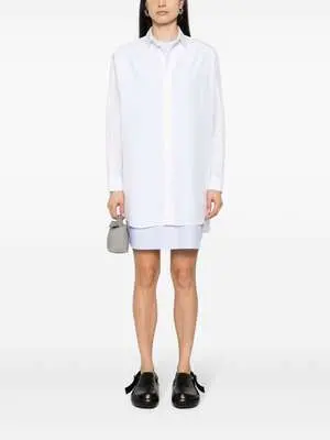 Loewe Layered Poplin Shirt Dress
