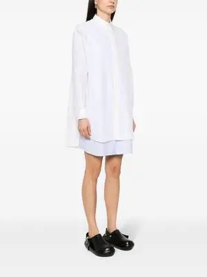 Loewe Layered Poplin Shirt Dress
