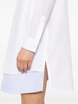 Loewe Layered Poplin Shirt Dress