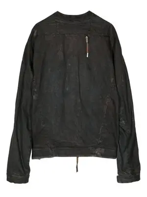 Boris Bidjan Saberi Brushed-finish Bomber Jacket