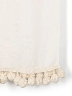Max Mara Pompom-detail Scarf