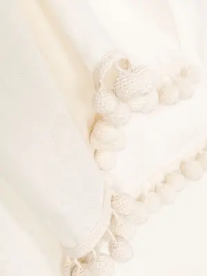 Max Mara Pompom-detail Scarf