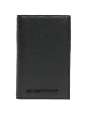 Emporio Armani Bi-fold Leather Cardholder