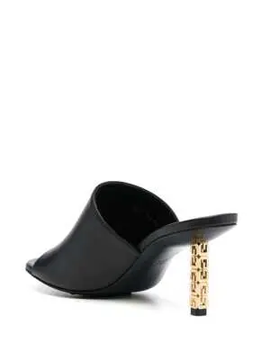 Givenchy G Cube 75mm Leather Mules