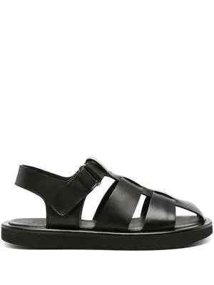 Studio Nicholson Cassius Leather Sandals - Black