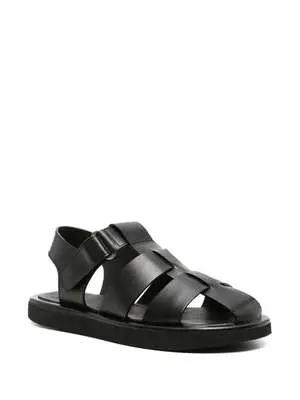Studio Nicholson Cassius Leather Sandals - Black