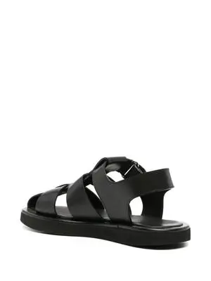 Studio Nicholson Cassius Leather Sandals - Black