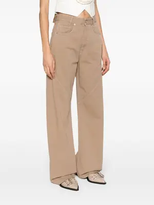 MAISON MARGIELA High-rise Wide-leg Jeans