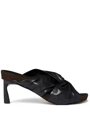 Stella McCartney Twist-detail Sandals - Black