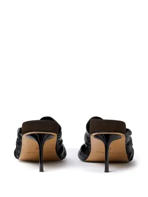 Stella McCartney Twist-detail Sandals - Black