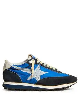 GOLDEN GOOSE Marathon Star-print Sneakers - Blue