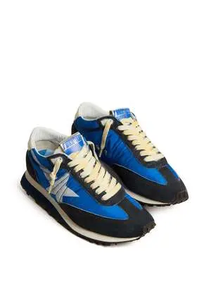 GOLDEN GOOSE Marathon Star-print Sneakers - Blue