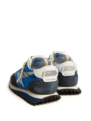 GOLDEN GOOSE Marathon Star-print Sneakers - Blue