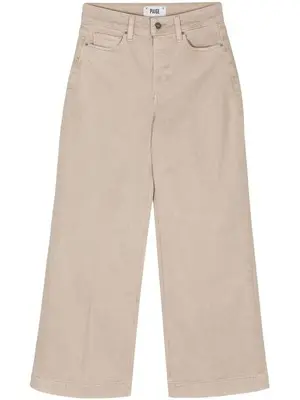 Paige Anessa High-rise Cropped Jeans