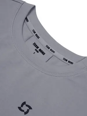TEAM WANG DESIGN X Chuang Asia Logo-print Cropped T-shirt