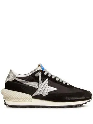 GOLDEN GOOSE Marathon Panelled Sneakers - Black