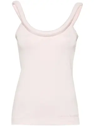 Alexander Mcqueen Stretch Camis Tanks For Women