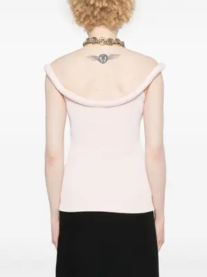 Alexander McQueen 3d-detailing Sleeveless Top - Pink