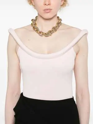 Alexander McQueen 3d-detailing Sleeveless Top - Pink