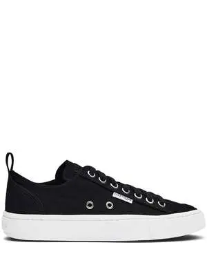 COURREGES Canvas 01 Lace-up Sneakers - Black