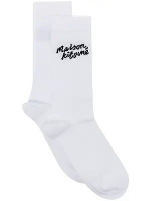 Maison Kitsune Ankle Socks Hosiery For Women